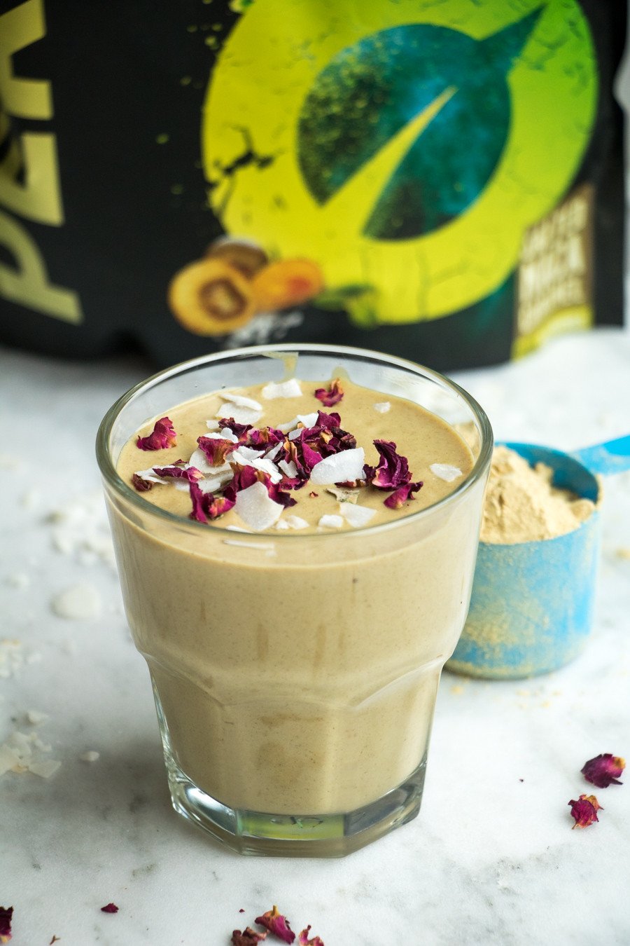 Salted Caramel Post Workout Recovery Shake Vivo Life USA Salted Caramel Post Workout Recovery Shake Vivo Life USA